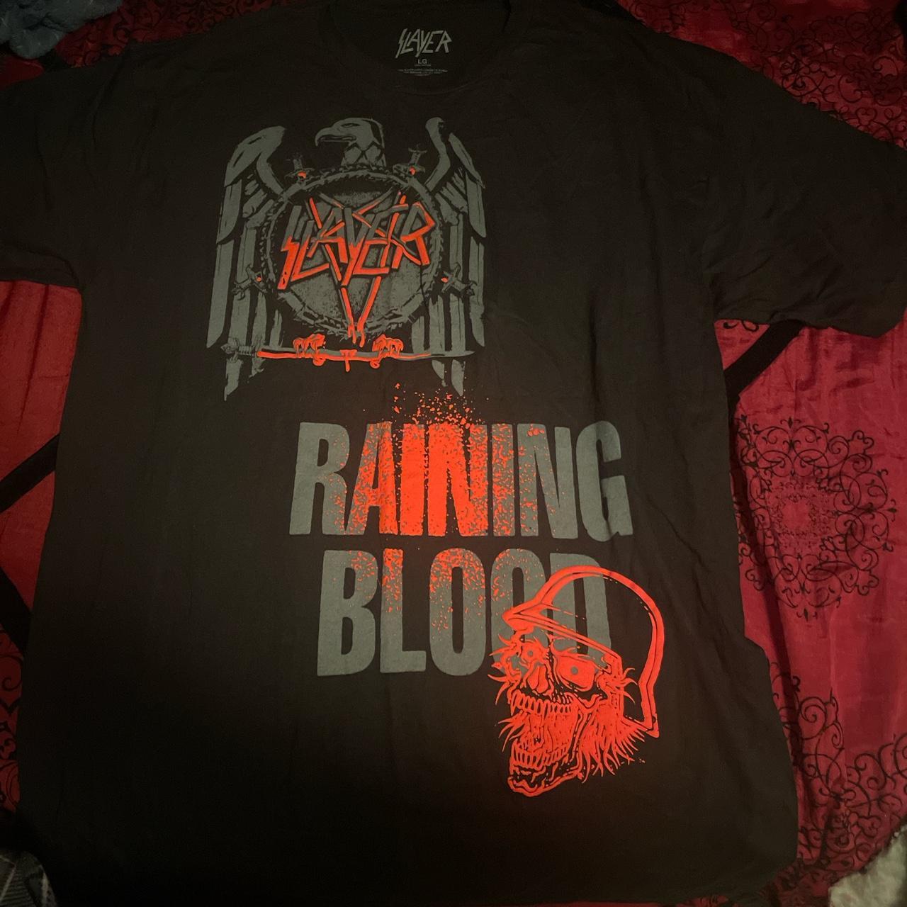 Slayer shirt “Raining Blood” Size: Large #Slayer... - Depop