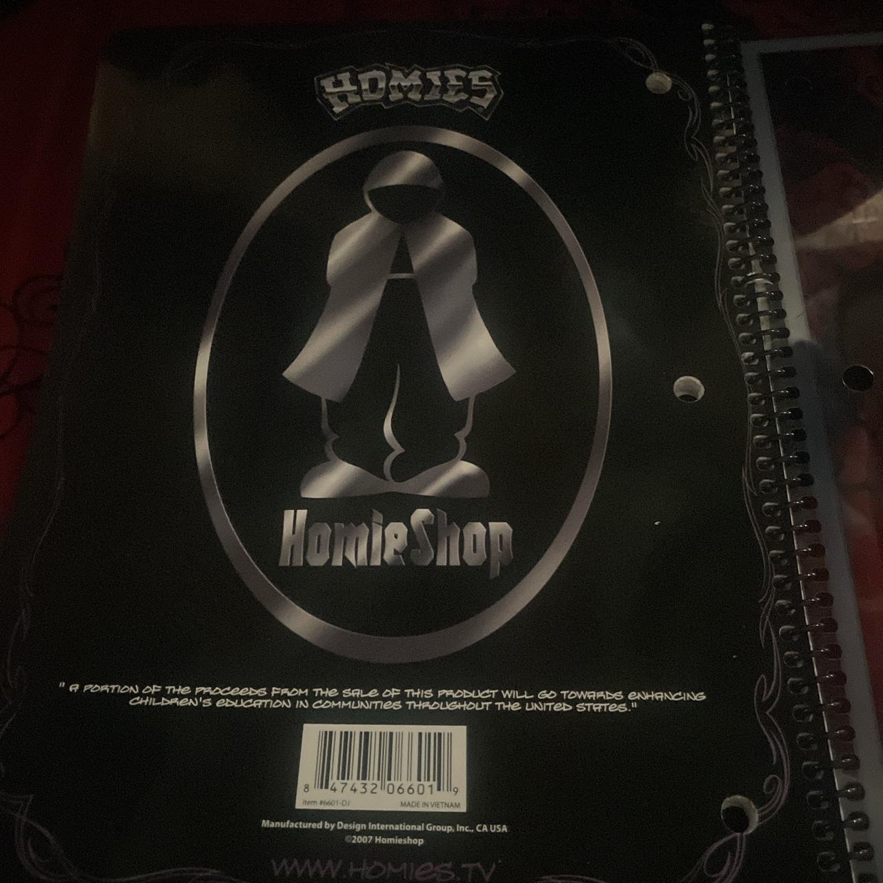 Homies notebook, a few pages missing but nothing... - Depop