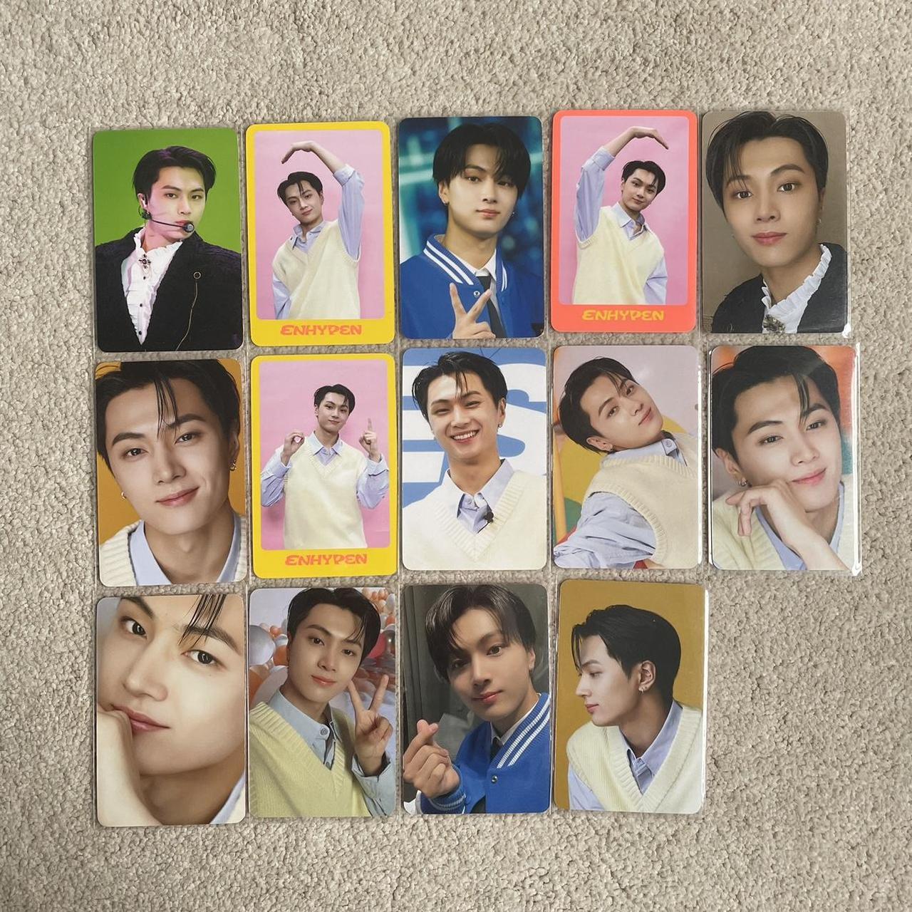 wts enhypen jay photocard set £10 + shipping... - Depop