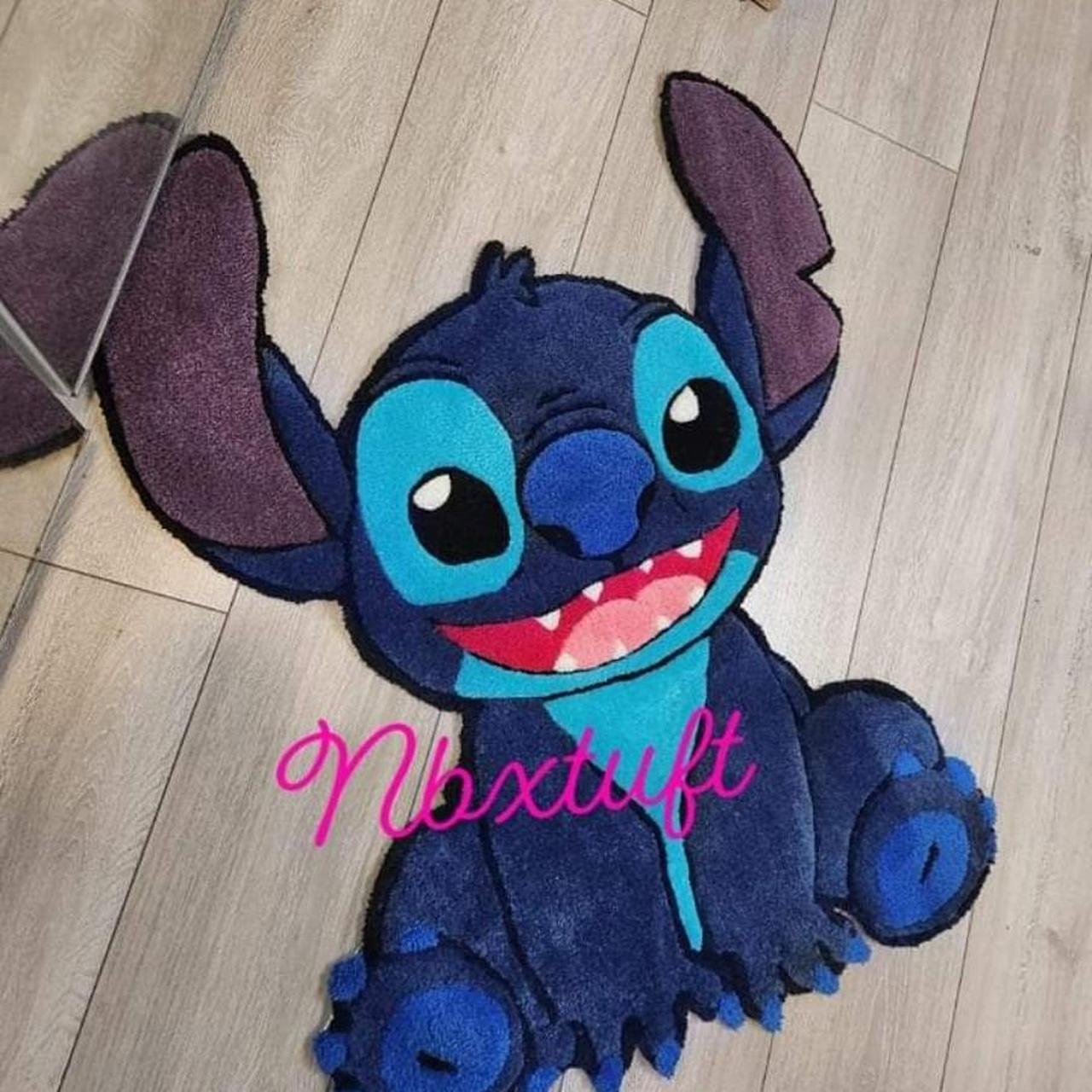 *commission* Custom made Stitch rug 2.5X2 ft 2-3... - Depop