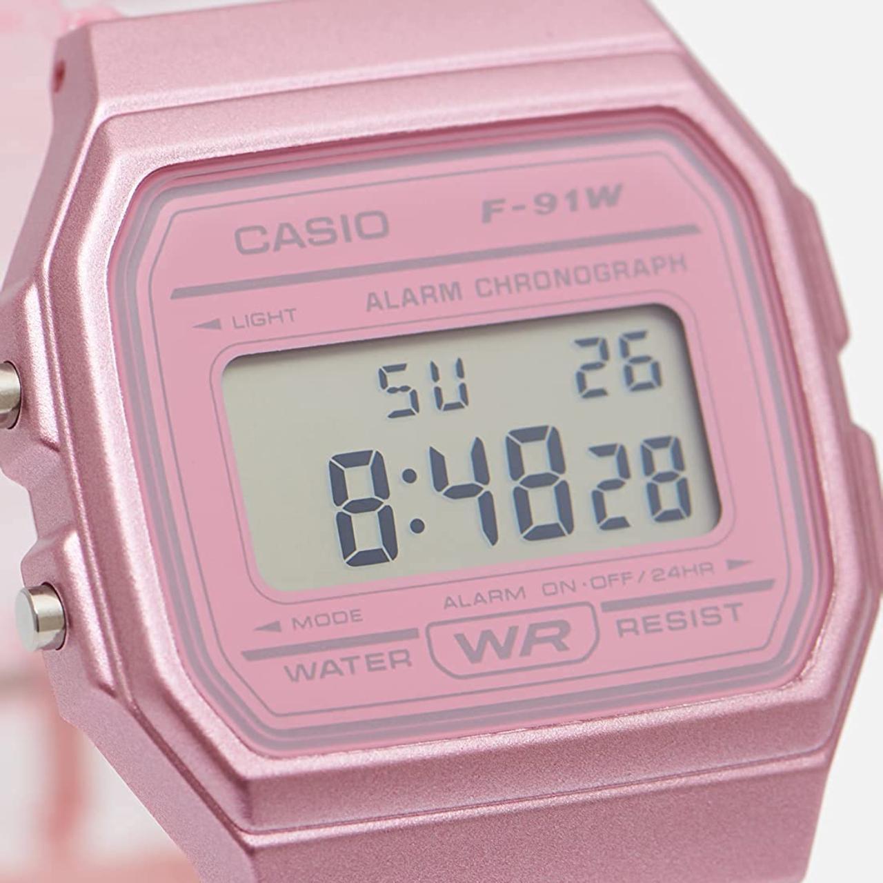 Casio Women's Pink Watch | Depop