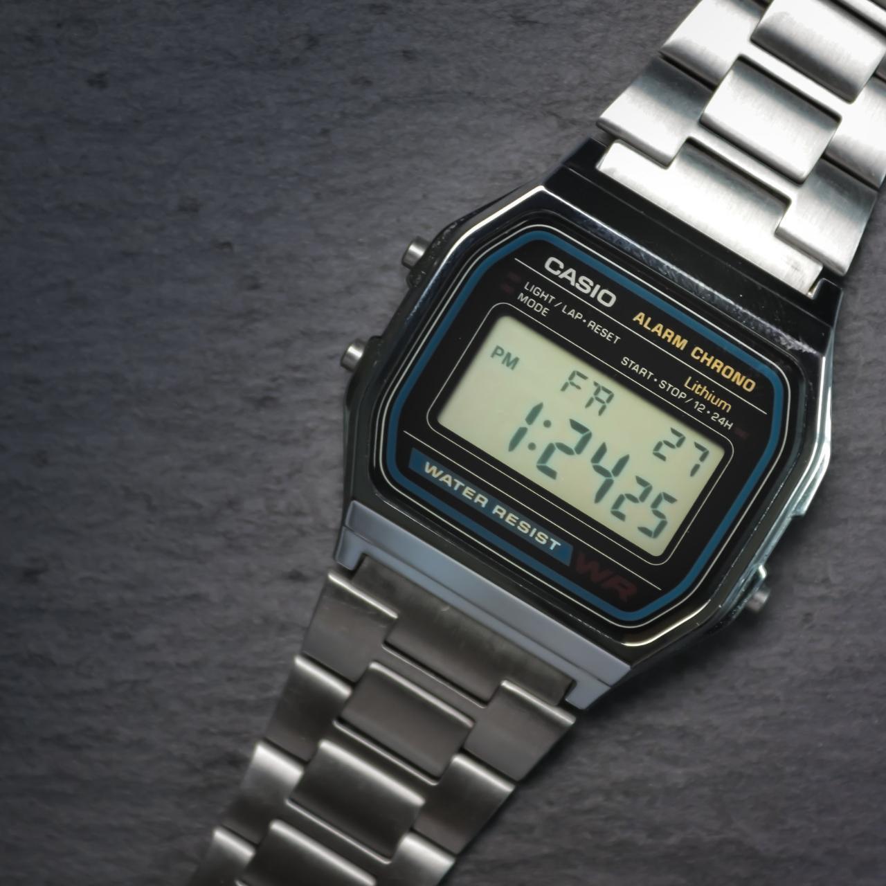 Casio Mens Watch Stainless Steel Bracelet Dial... - Depop