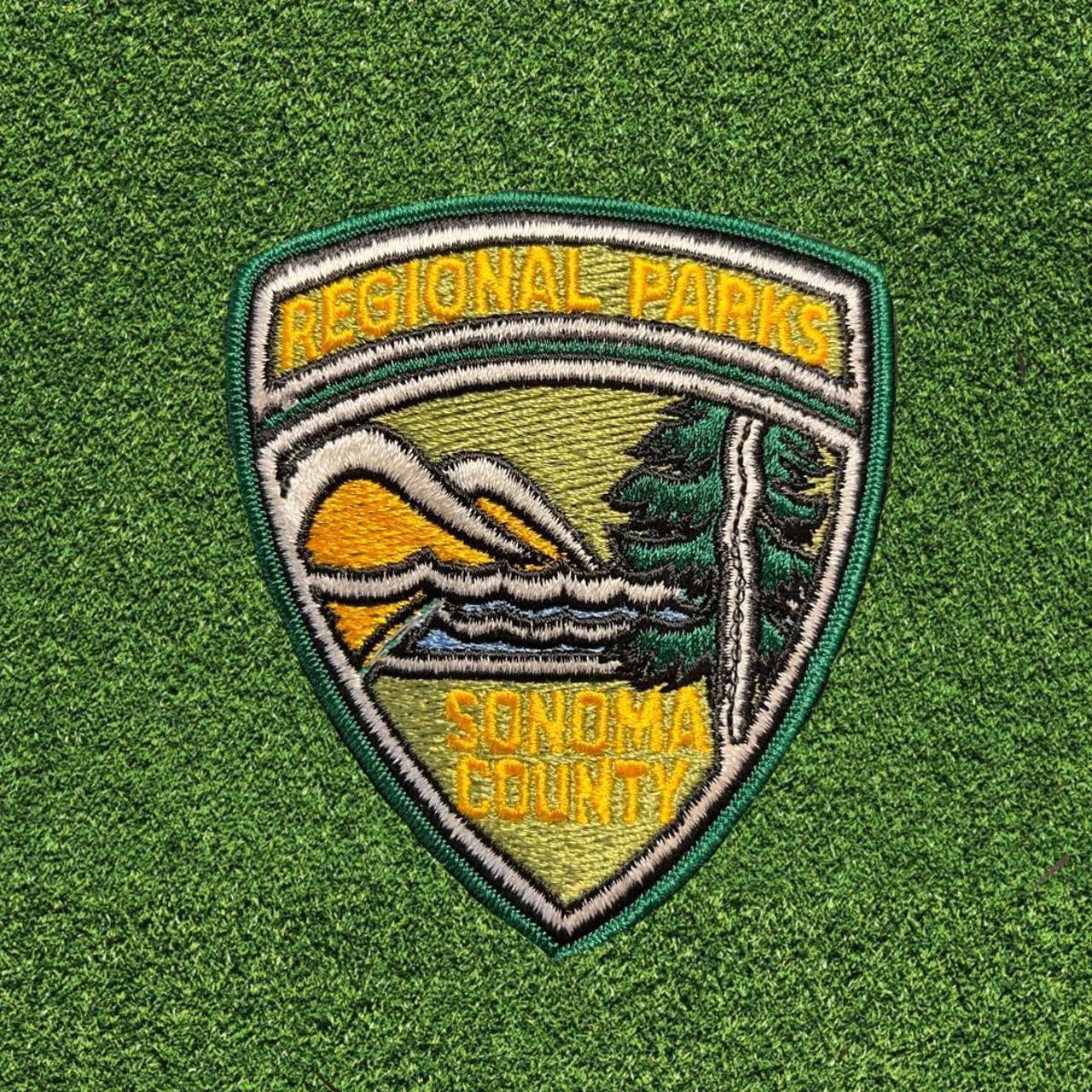 IRON-ON SONOMA COUNTY, CA REGIONAL PARKS PATCH!... - Depop