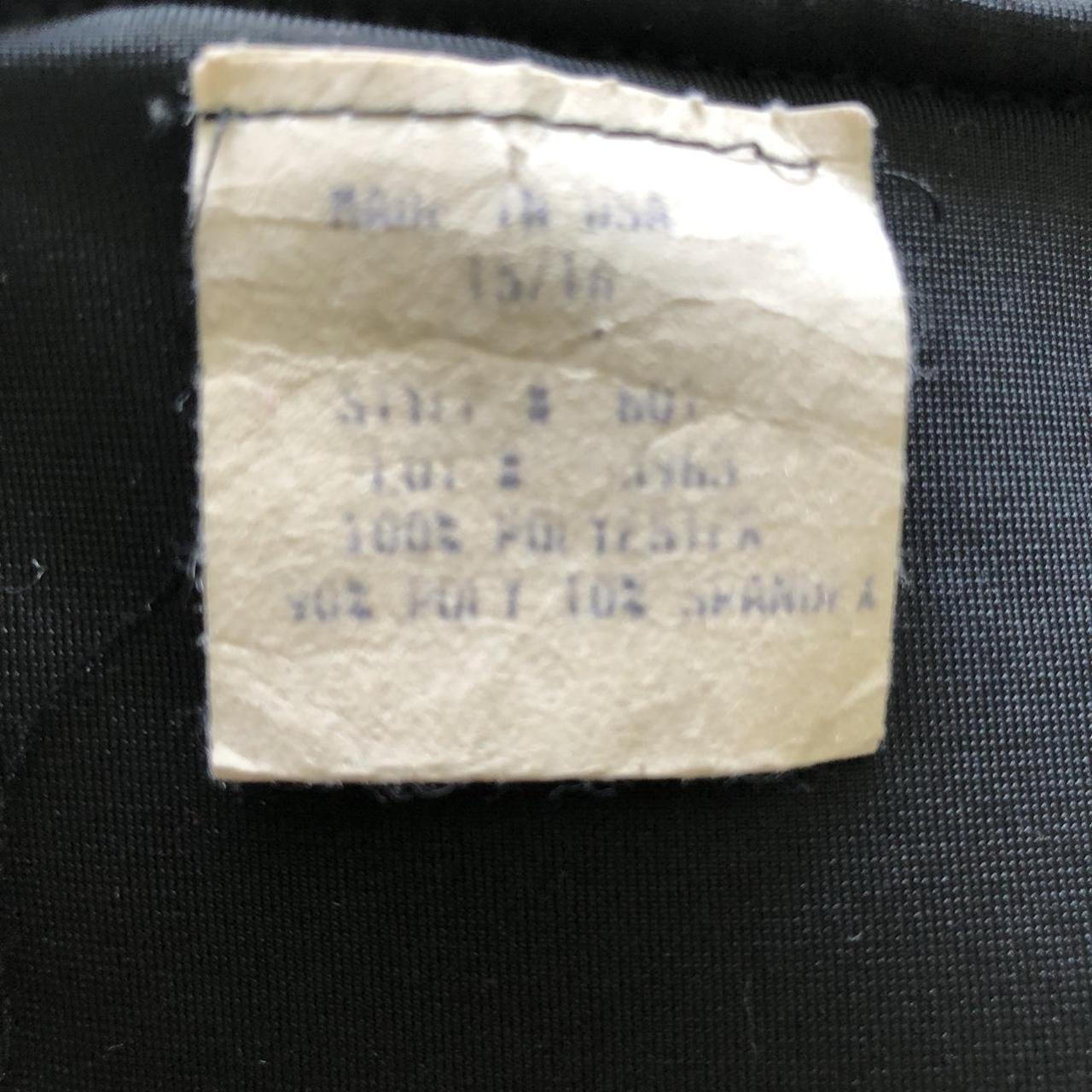 vintage black velvet fold-over tube-top - Depop