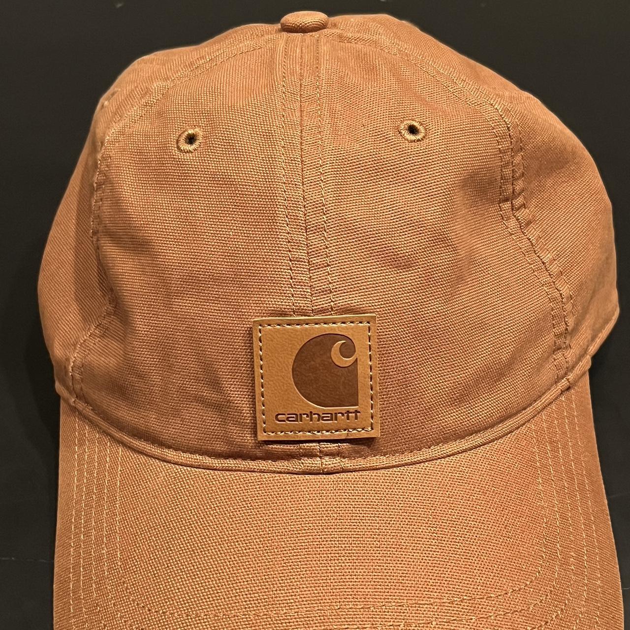 Carhartt hat men’s tan cap - Size:OSFA - Super clean... - Depop