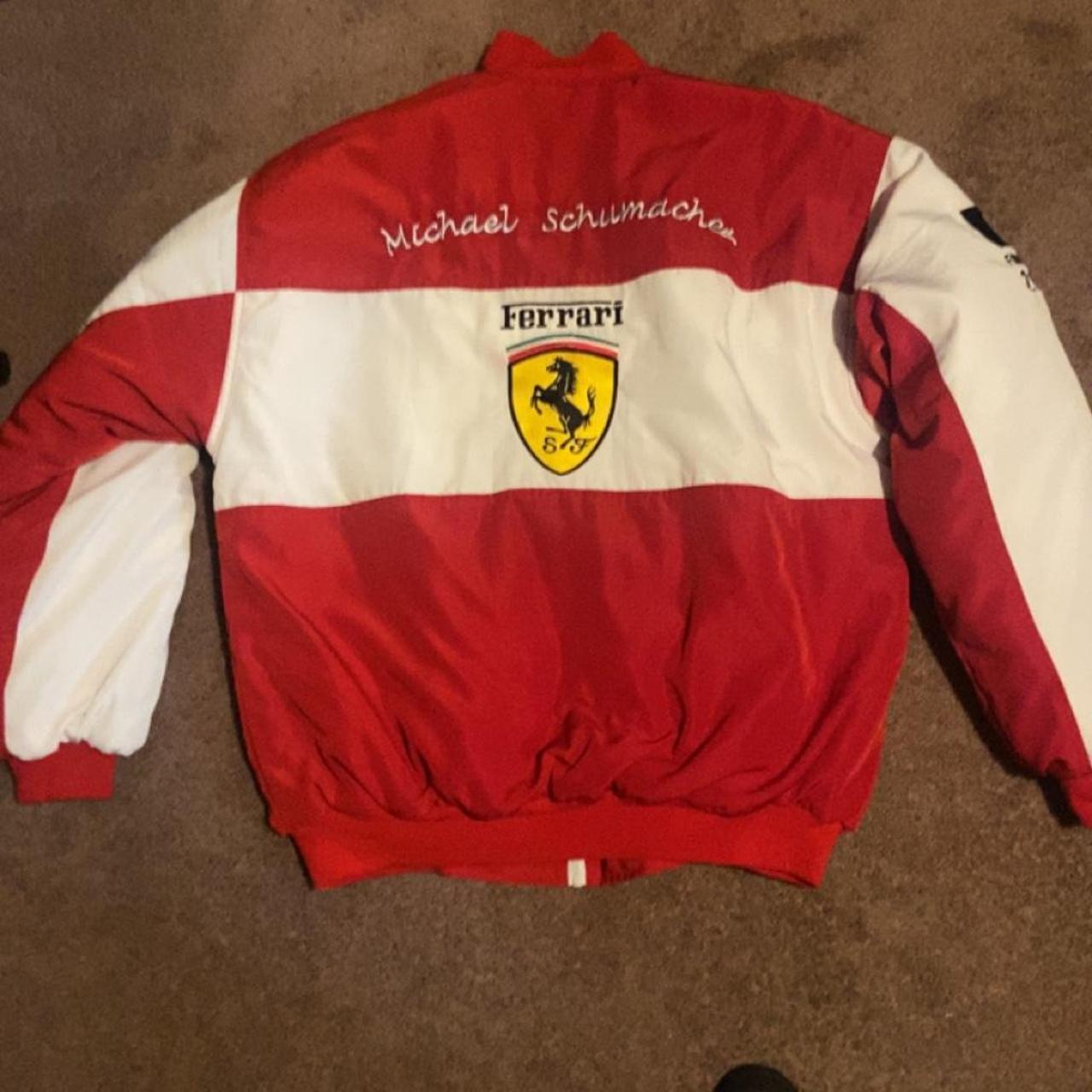 Vintage Ferrari F1 jacket Rare colorway Marked as... - Depop
