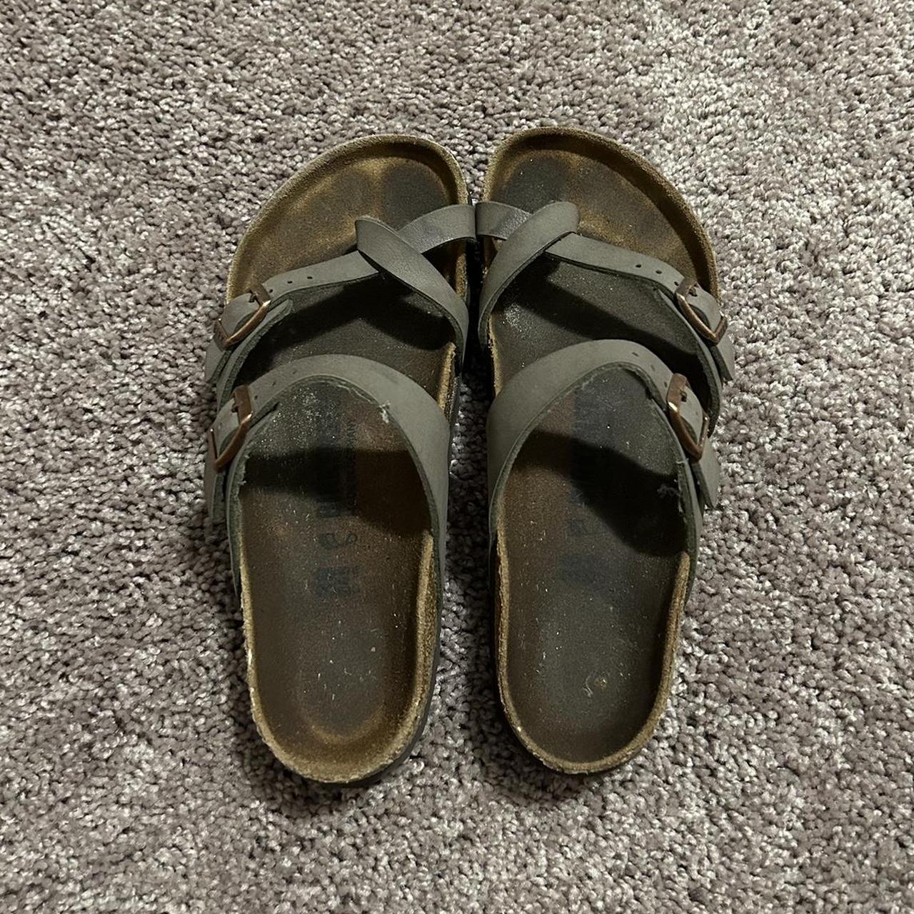Women’s Birkenstock Single Toe Loop Size 38. Pretty... - Depop