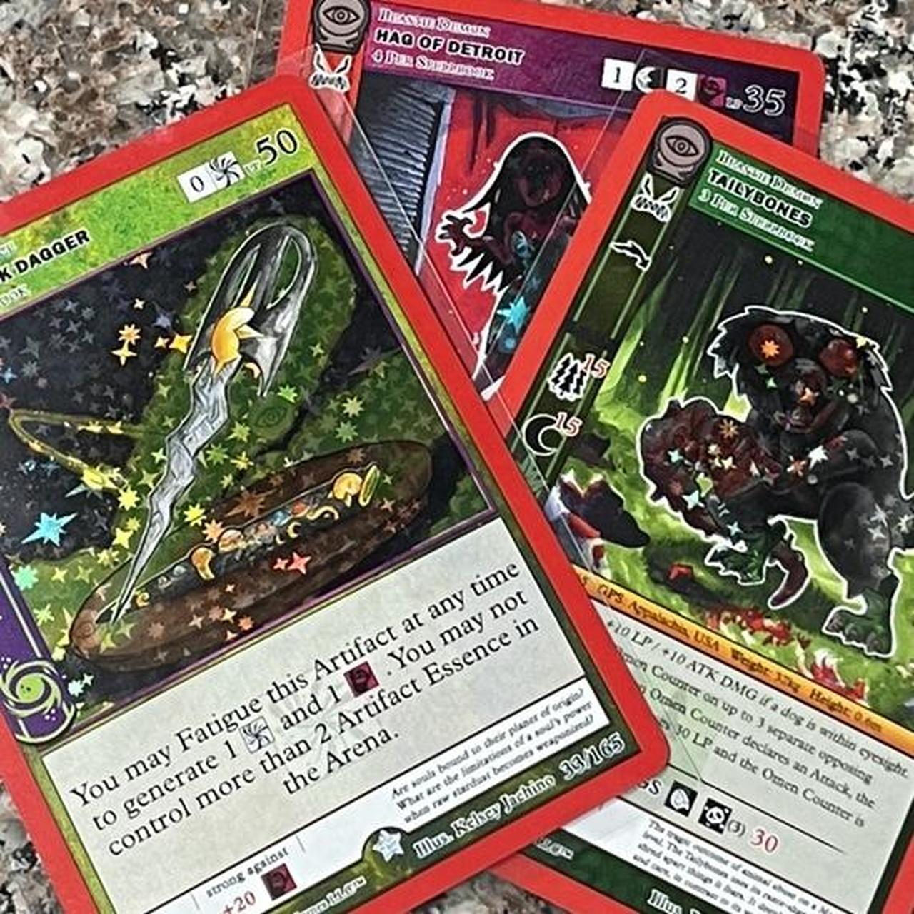 🦠METAZOO holo card lot‼️ 2 reverse holo’s / 1 full... - Depop