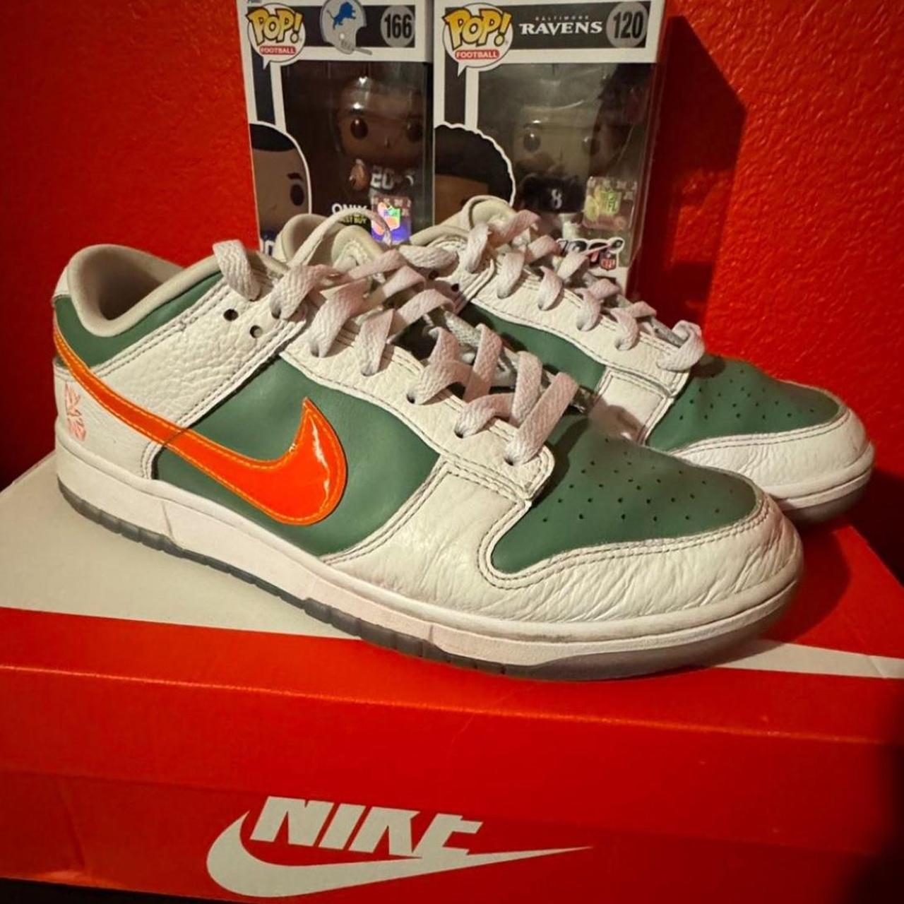 Ny vs Ny Dunks Slightly Worn Size:9 Retail is:189... - Depop