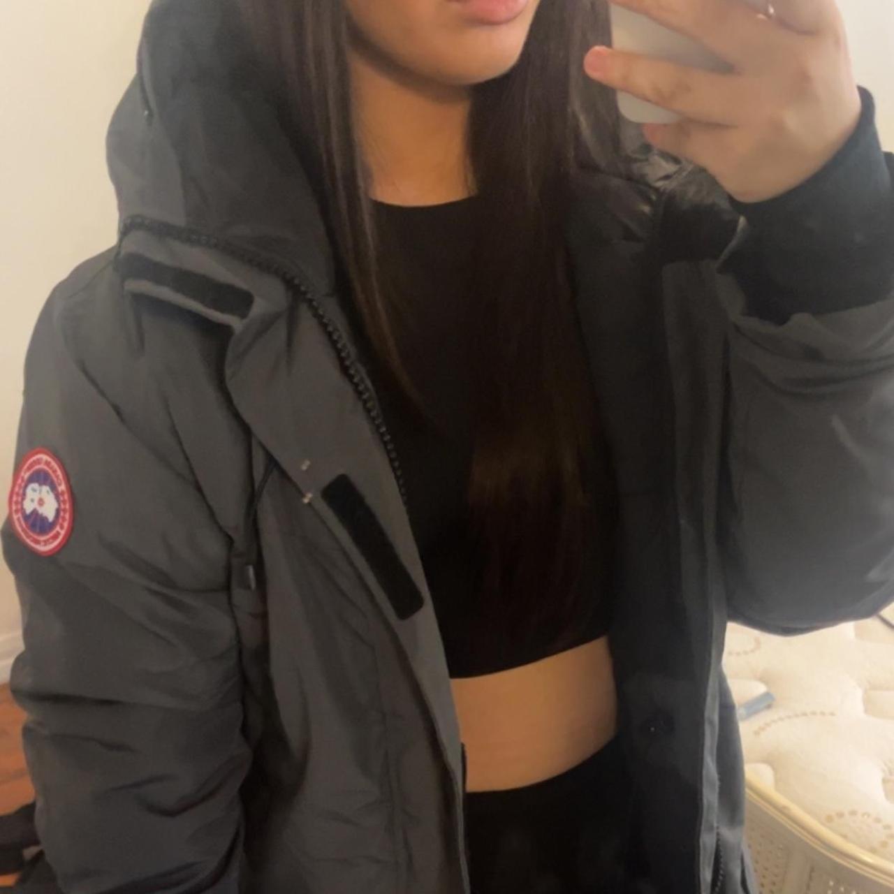 Grey Canada goose Brand new unworn taggs on Didn’t... - Depop