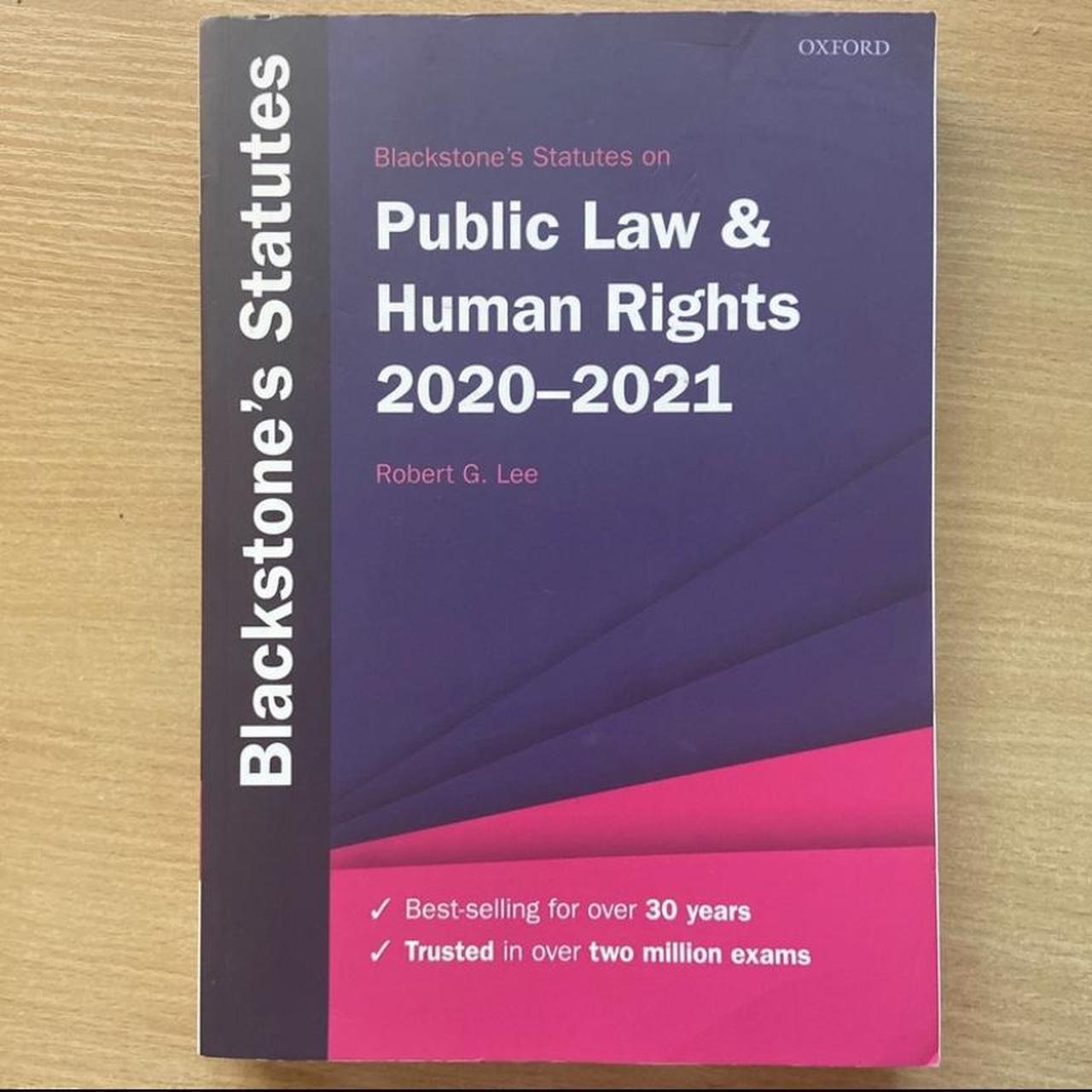 Blackstone’s Public law statute book No annotations... - Depop