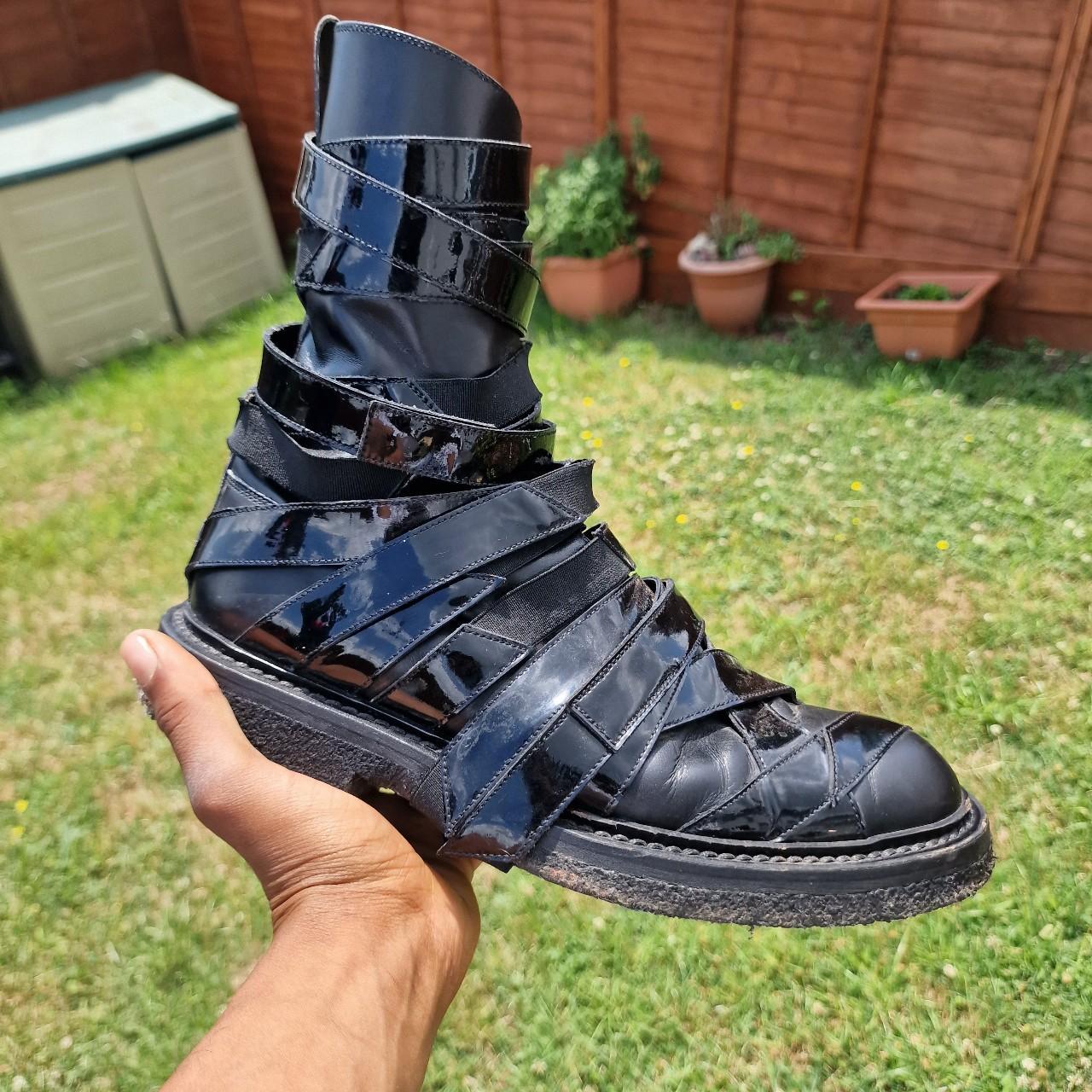 Dior Homme Lumiere du Nord Strap Boots Aw08... | Depop