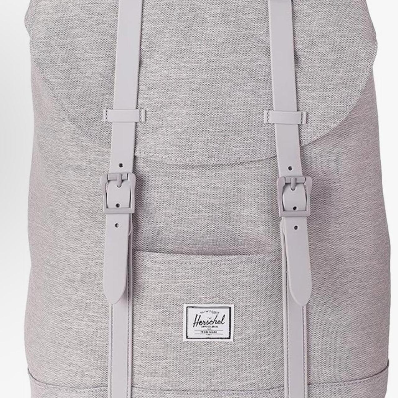 Herschel Grey Backpack - Depop