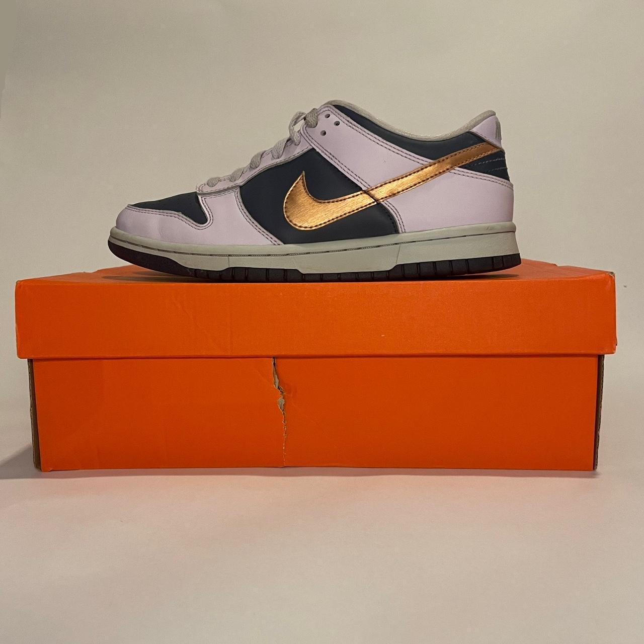 Nike Dunk Low Copper Swoosh Colourway Size US 6.5... | Depop
