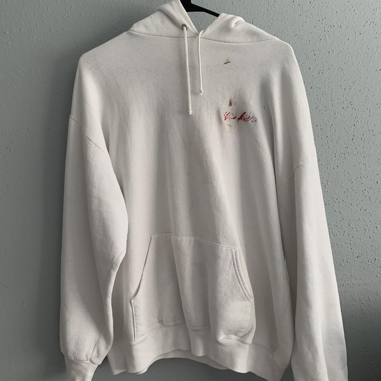 80s Lifeguard Hoodie NOTE-there are some oil stains... - Depop