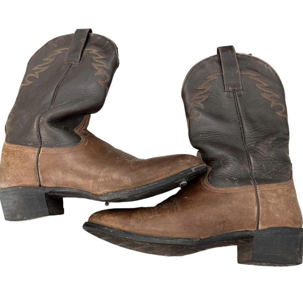 Men's Cowboy boots Real leather Made in Mexico Size... - Depop