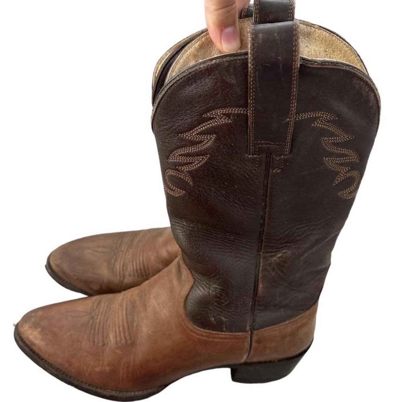 Men's Cowboy boots Real leather Made in Mexico Size... - Depop