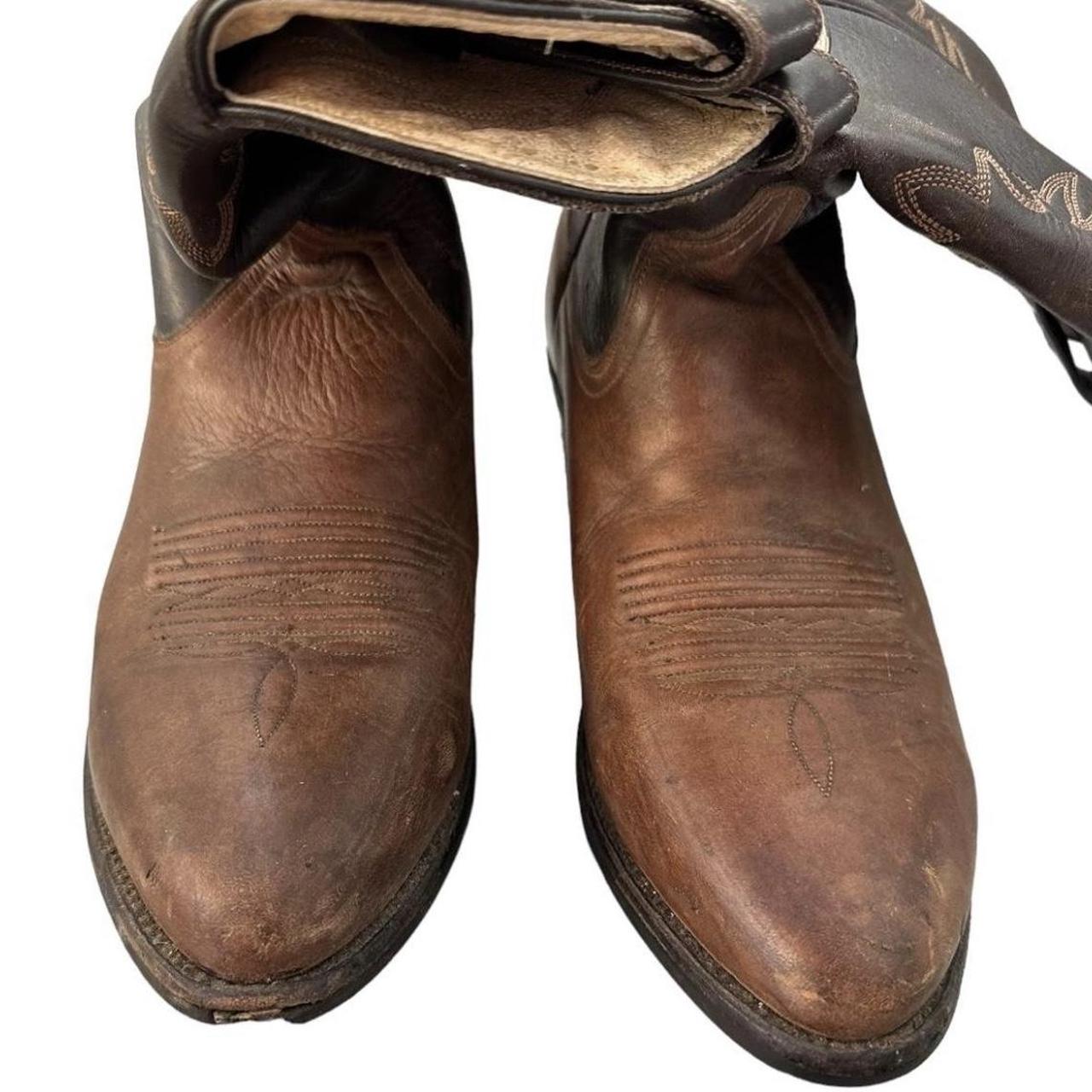 Men's Cowboy boots Real leather Made in Mexico Size... - Depop