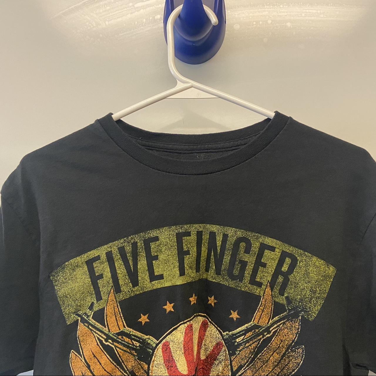 Five Finger Death Punch (FFDP) Tour Shirt Medium.... | Depop