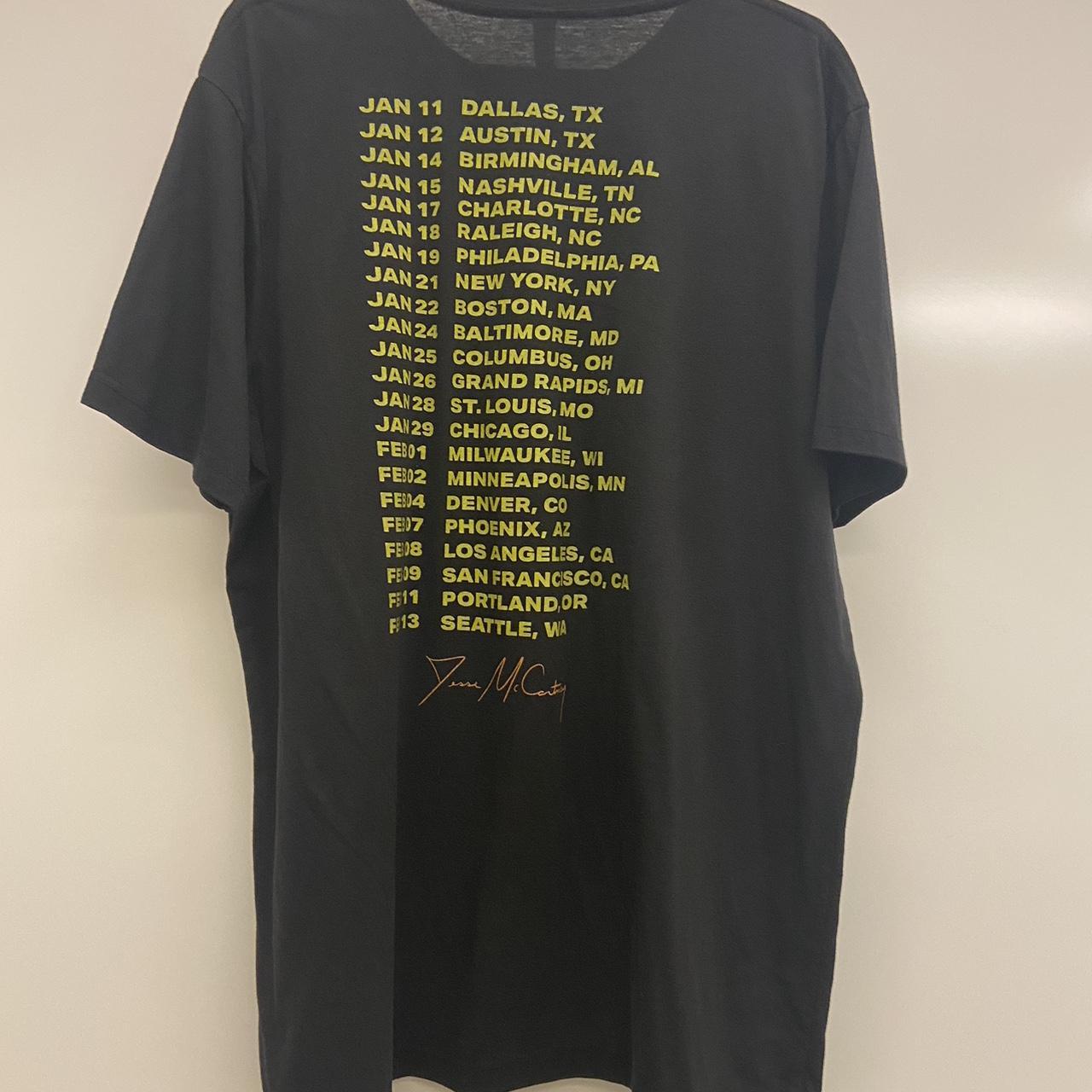 Jesse McCartney (The Resolution) Tour Shirt XXL.... - Depop