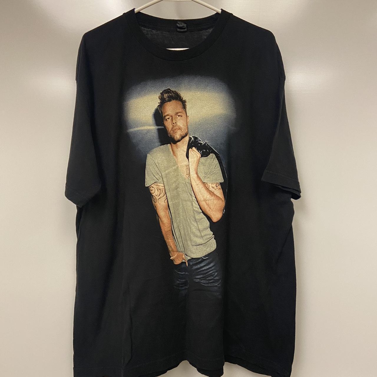 Ricky Martin (One World Tour 2015) Tour Shirt XXL.... - Depop