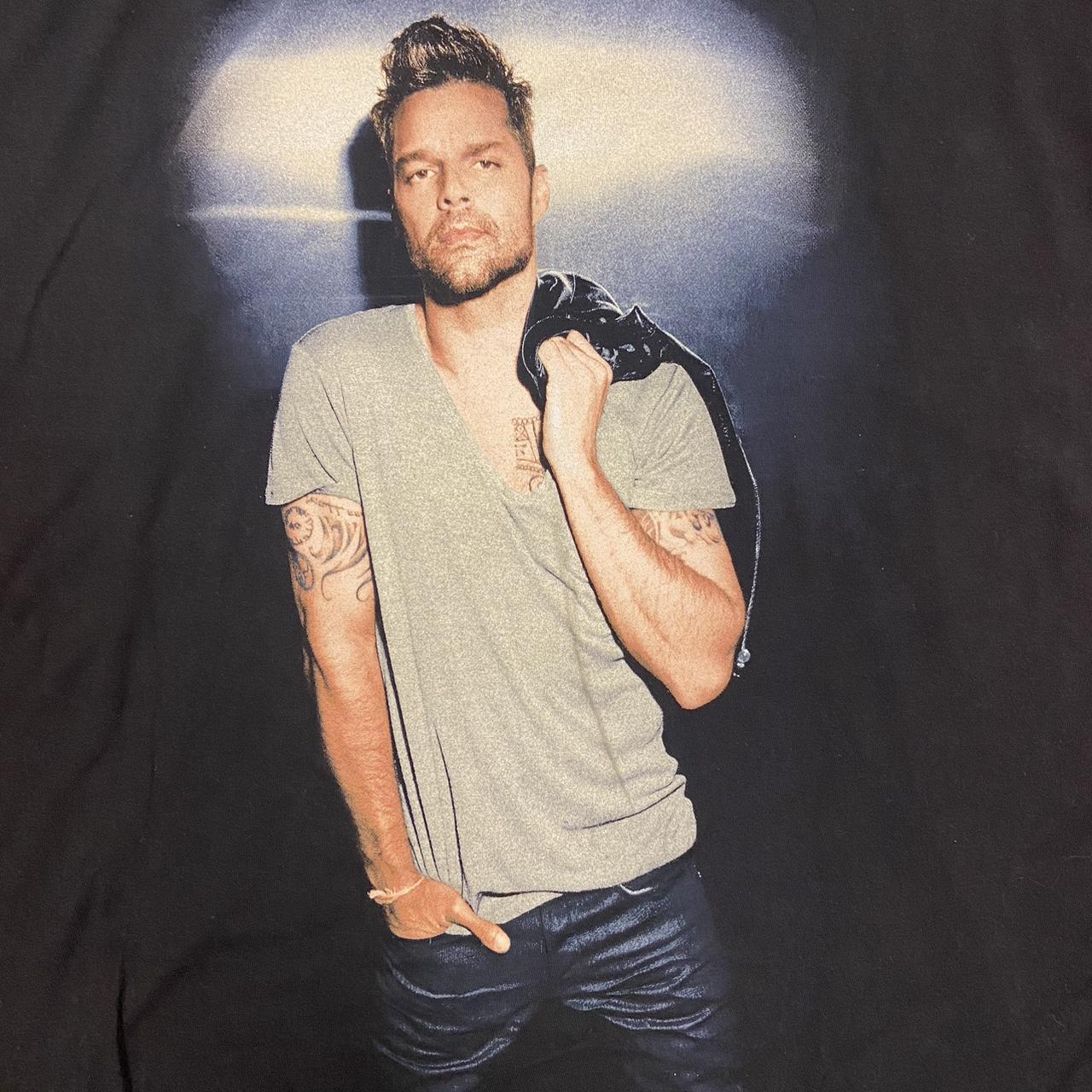 Ricky Martin (One World Tour 2015) Tour Shirt XXL.... - Depop