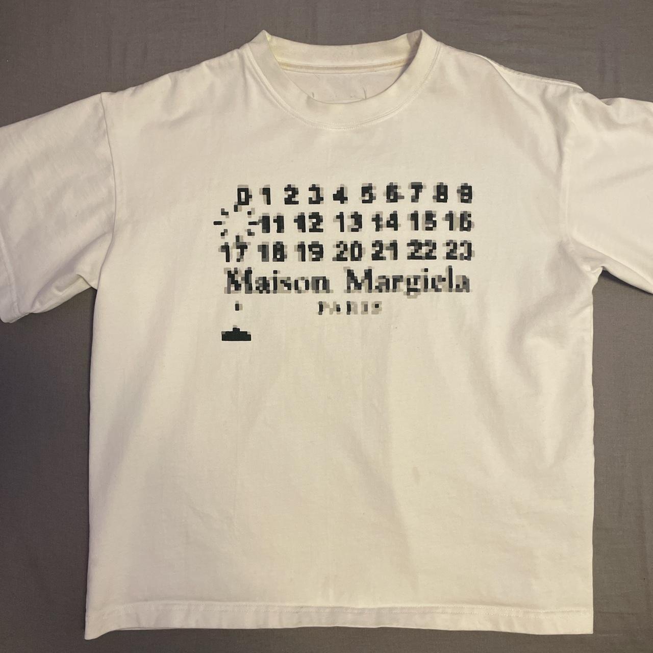 Maison Margiela Pixelated T-Shirt, Size S SEND... - Depop