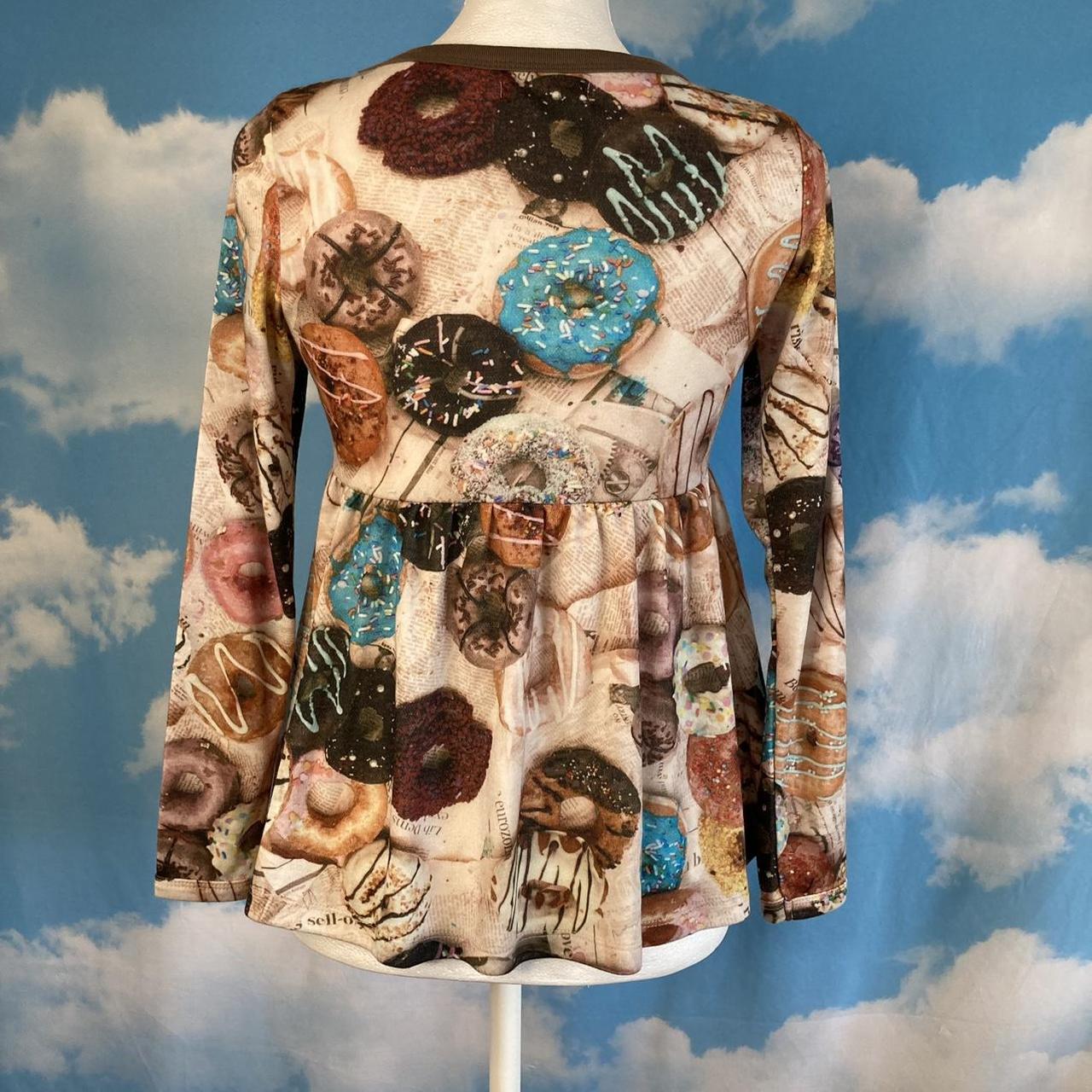 Donut Shoppe Sweet Tooth Shirt This kawaii soft... - Depop