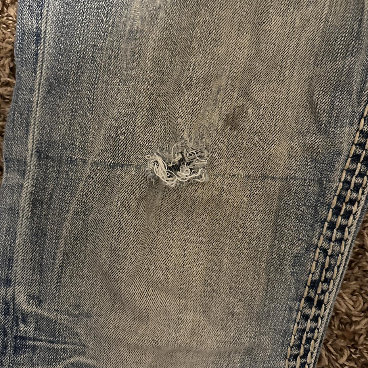 Rock Revival Bootcut Jeans / Slight rips on knee. DM... - Depop