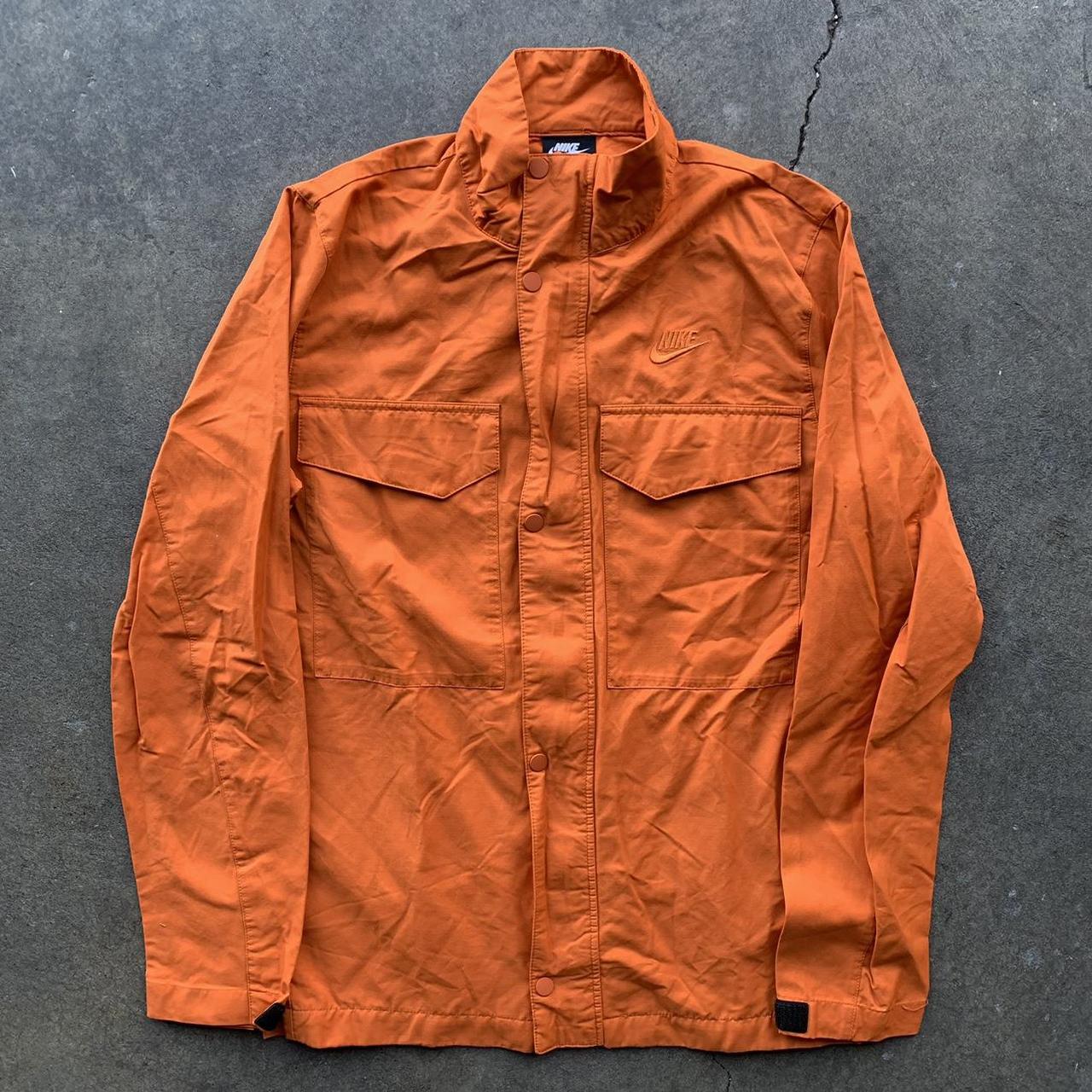 Nike M65 Woven Utility Jacket Measurements: Chest:... - Depop