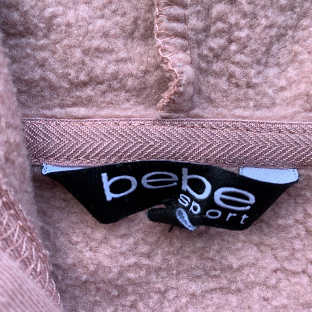 Bebe Zip Up Hoodie Measurements: Chest:... - Depop