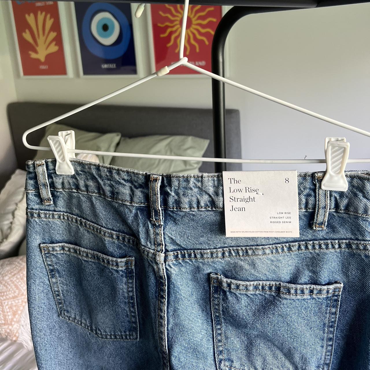 Supre low rise straight jean Size 8 Tags still on - Depop