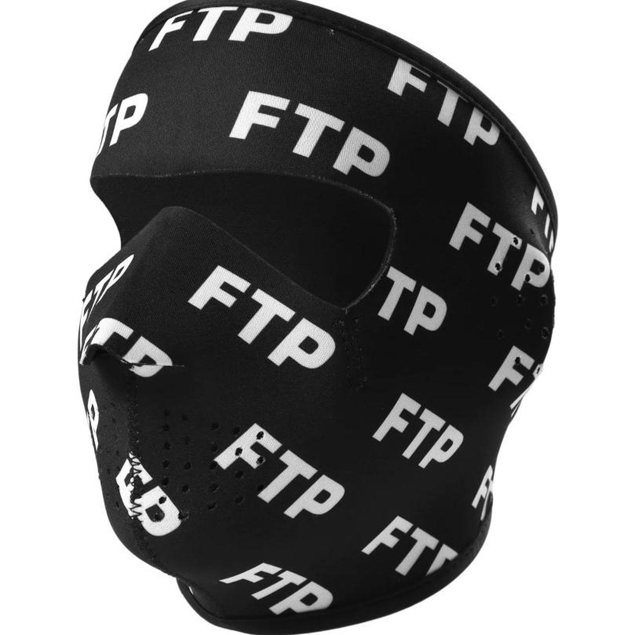 FTP All over Logo Neoprene Mask Brand new never worn... - Depop