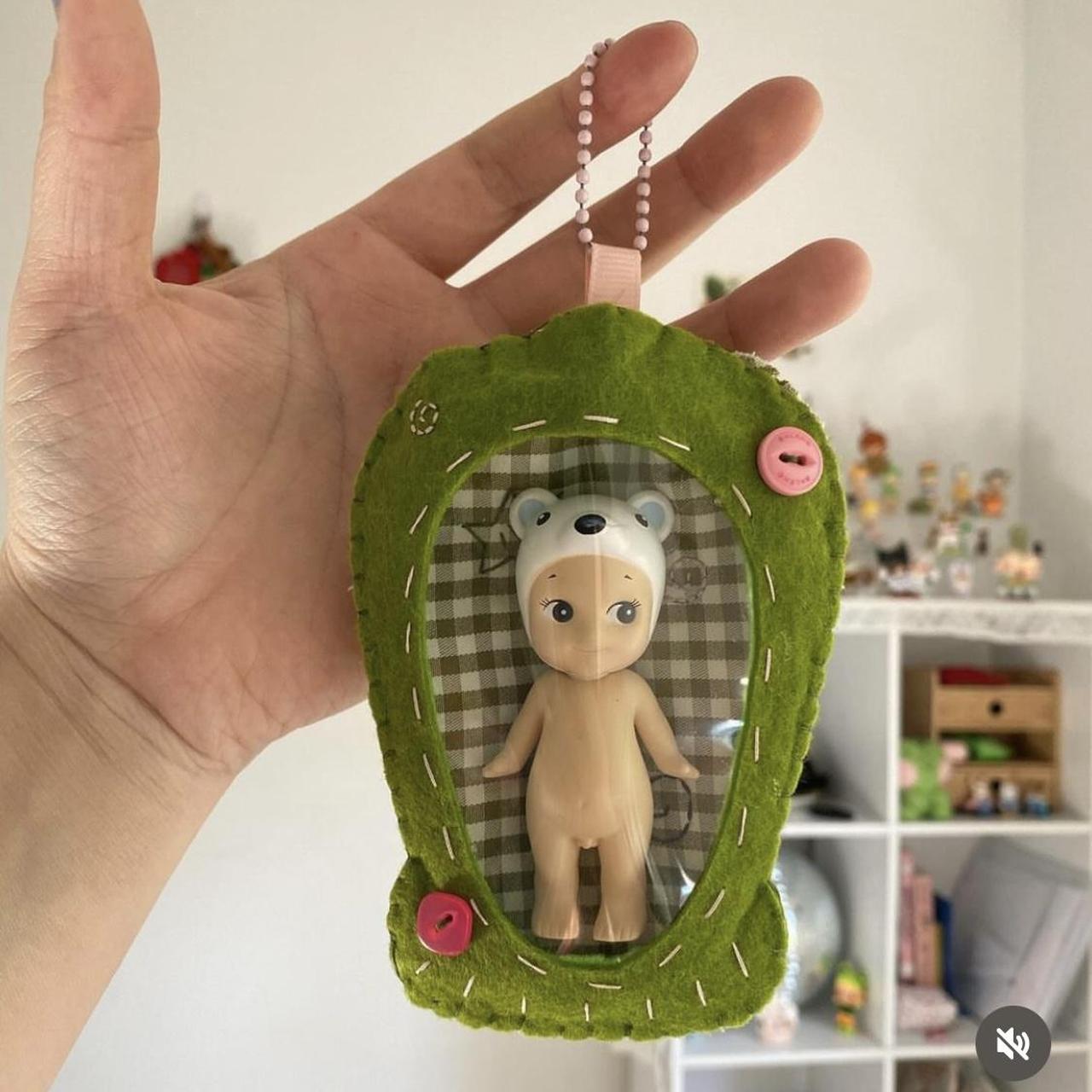 Handmade felt matcha holder keychain 🍵 Pic for... | Depop