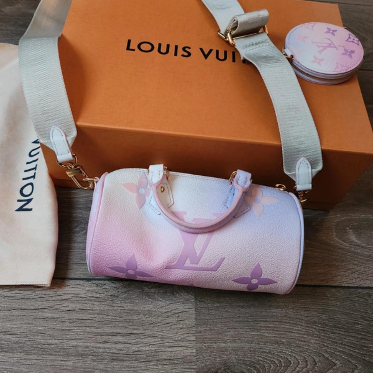 Louis Vuitton Papillon BB pastel sunrise bag Louis... - Depop