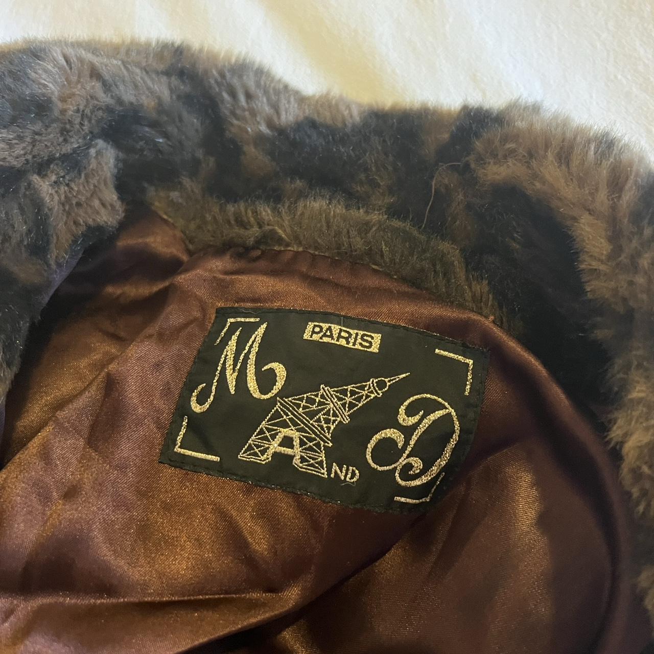 Amazing vintage leopard print coat. Made in Paris.... - Depop