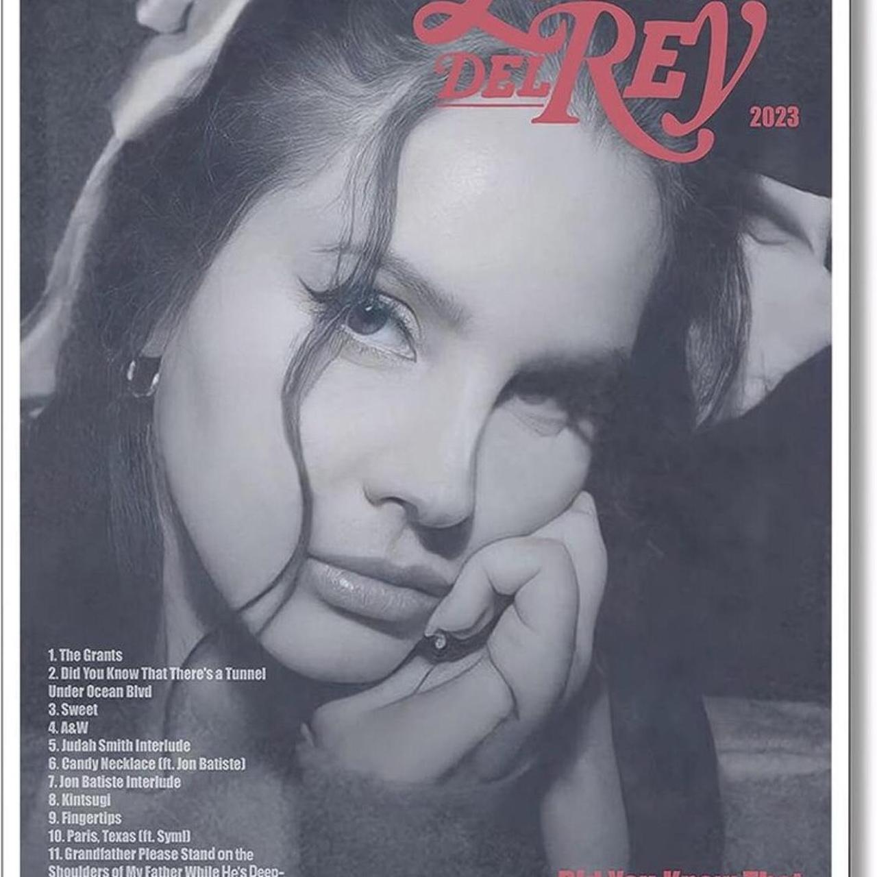 Lana del Rey poster A4-£5 A4 framed-£10 A3-£8 A3... - Depop