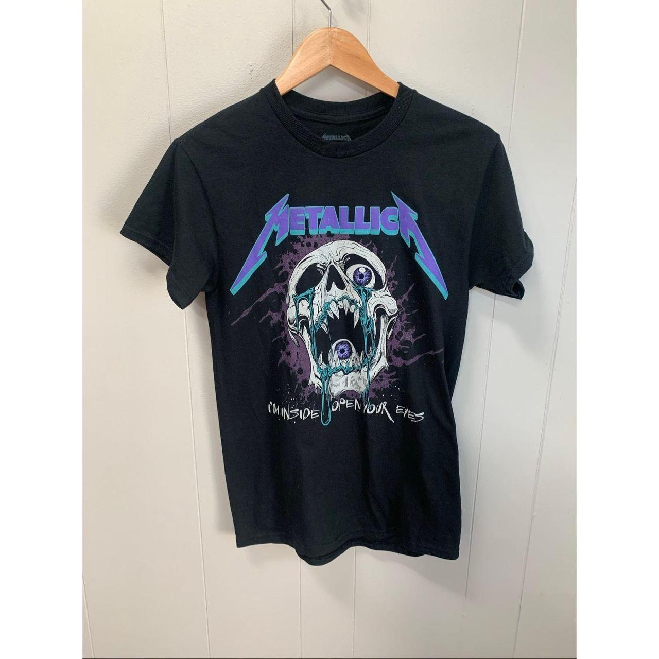 Metallica North American Tour 2025 Graphic Skull Tee... | Depop
