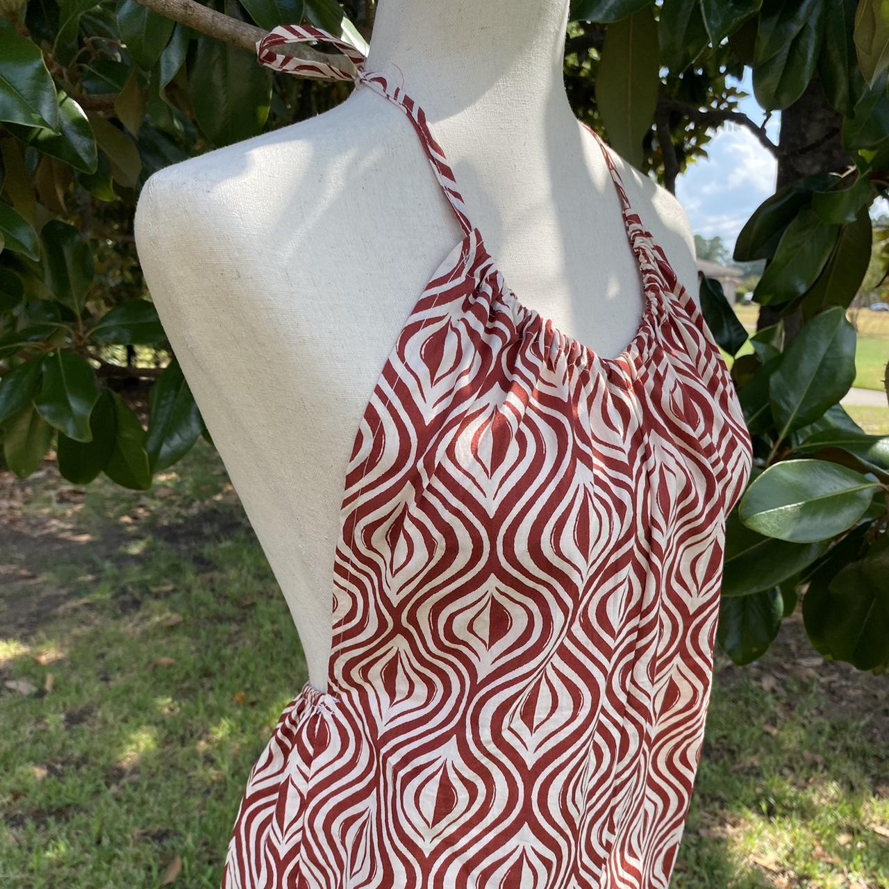 Groovy 70’s style halter top Jumpsuit NWT - Depop