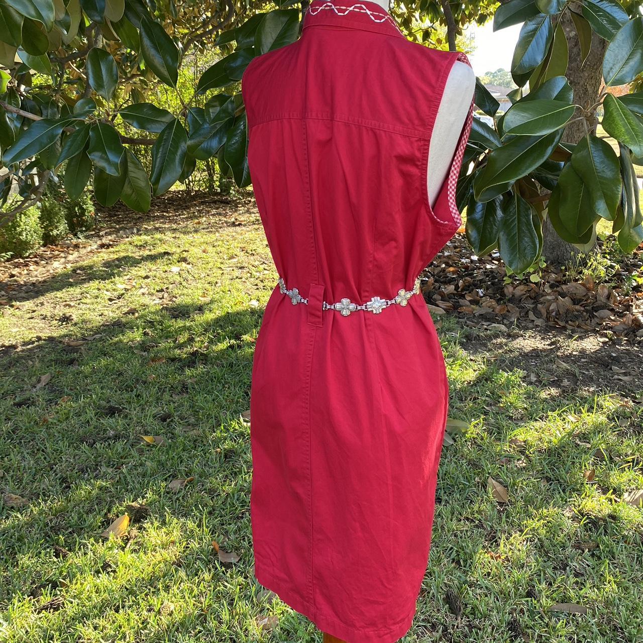 Red Western Dress - Depop
