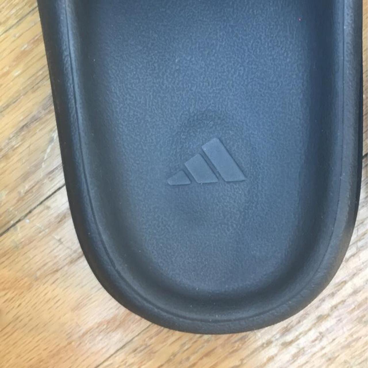 Slightly used onyx yeezy slides # yeezy #slides... - Depop