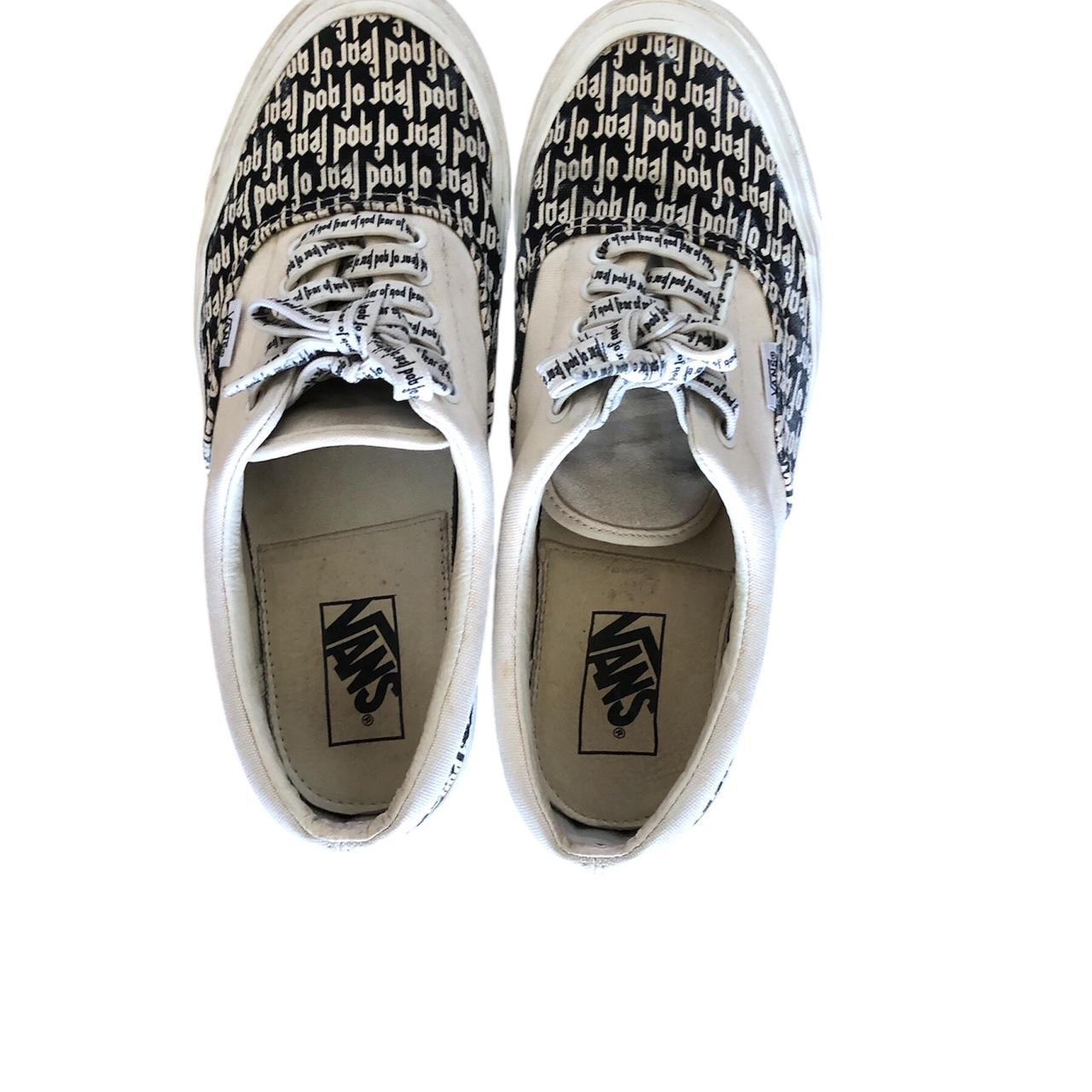 Fear of God Essentials x vans rare collaboration,... - Depop