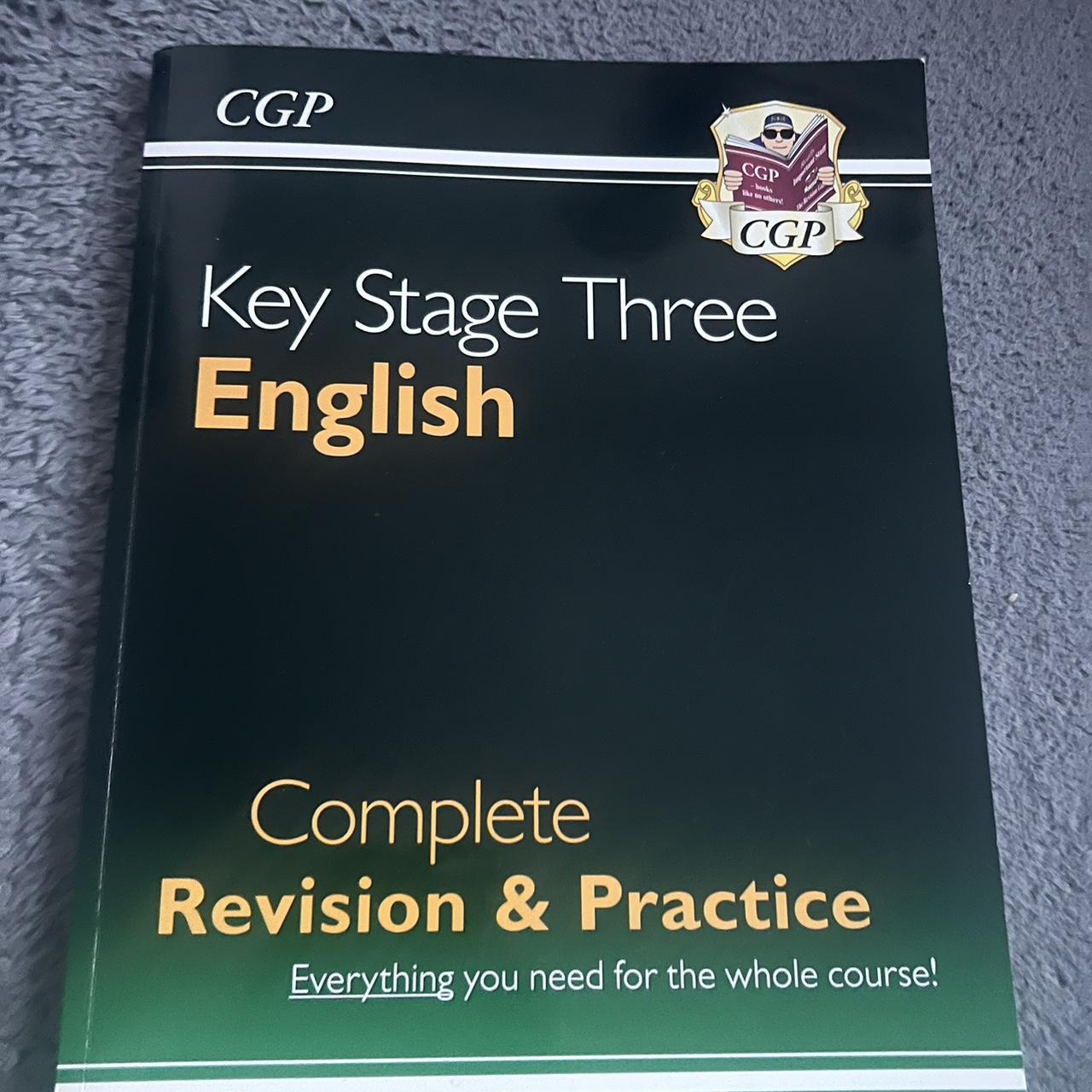CGP English Key Stage 3 Revision And Practice... - Depop