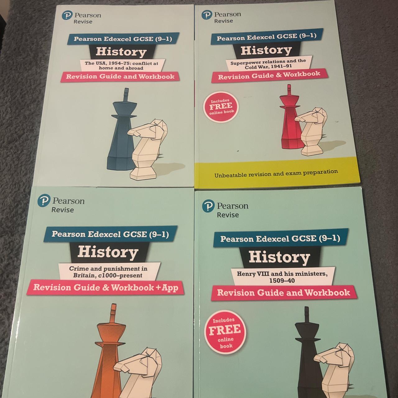 PEARSON REVISE (EDEXCEL) History Revision Guide And... - Depop