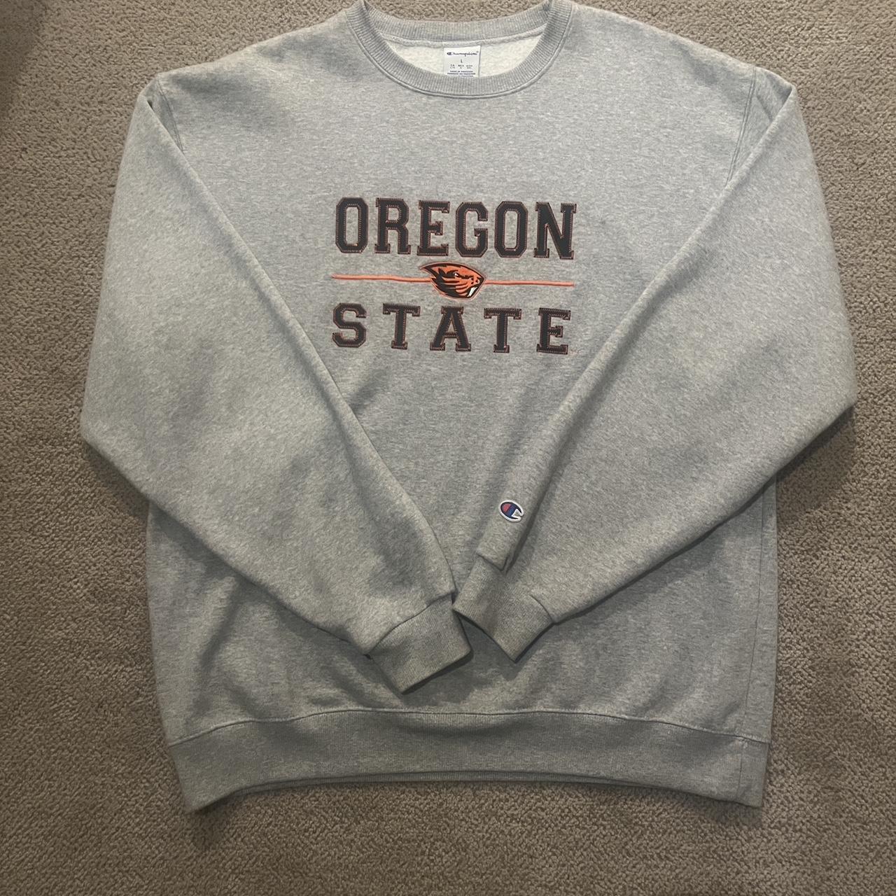 Large embroidered Oregon State Crewneck size... - Depop