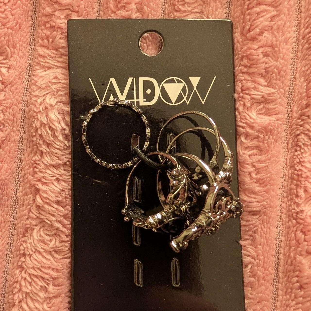 Queen of Midnight Ring Set from Dolls Kill! Brand... | Depop