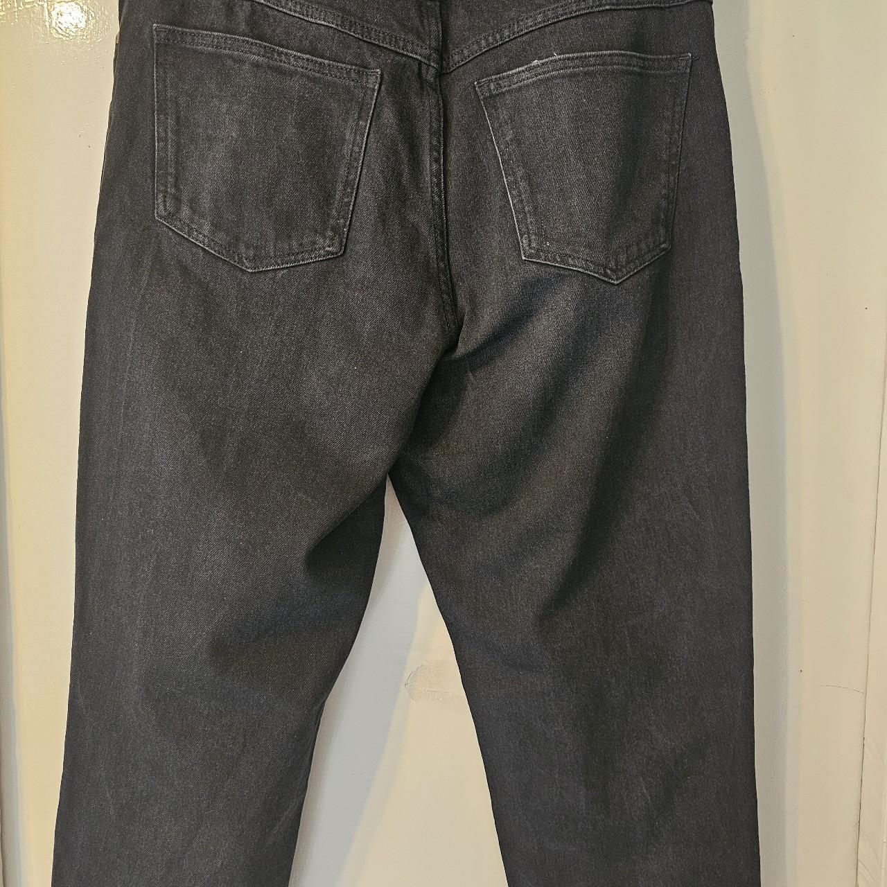 Mango new mom black ankle grazer jeans - Depop