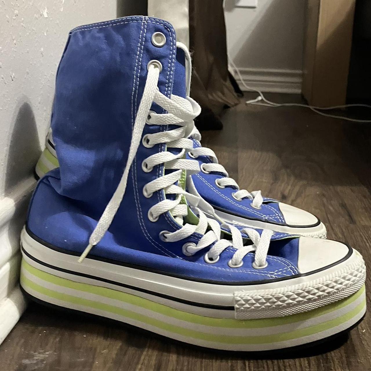 Converse All-Star Knee-high Platforms; ~11 inches... - Depop