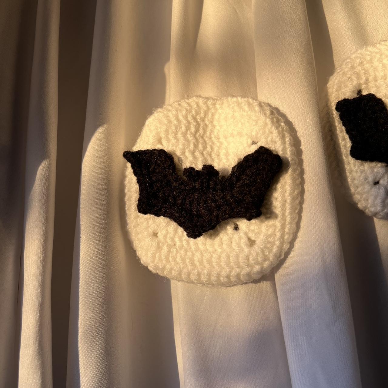 CUSTOM Crochet bat AirPod max headphone... - Depop