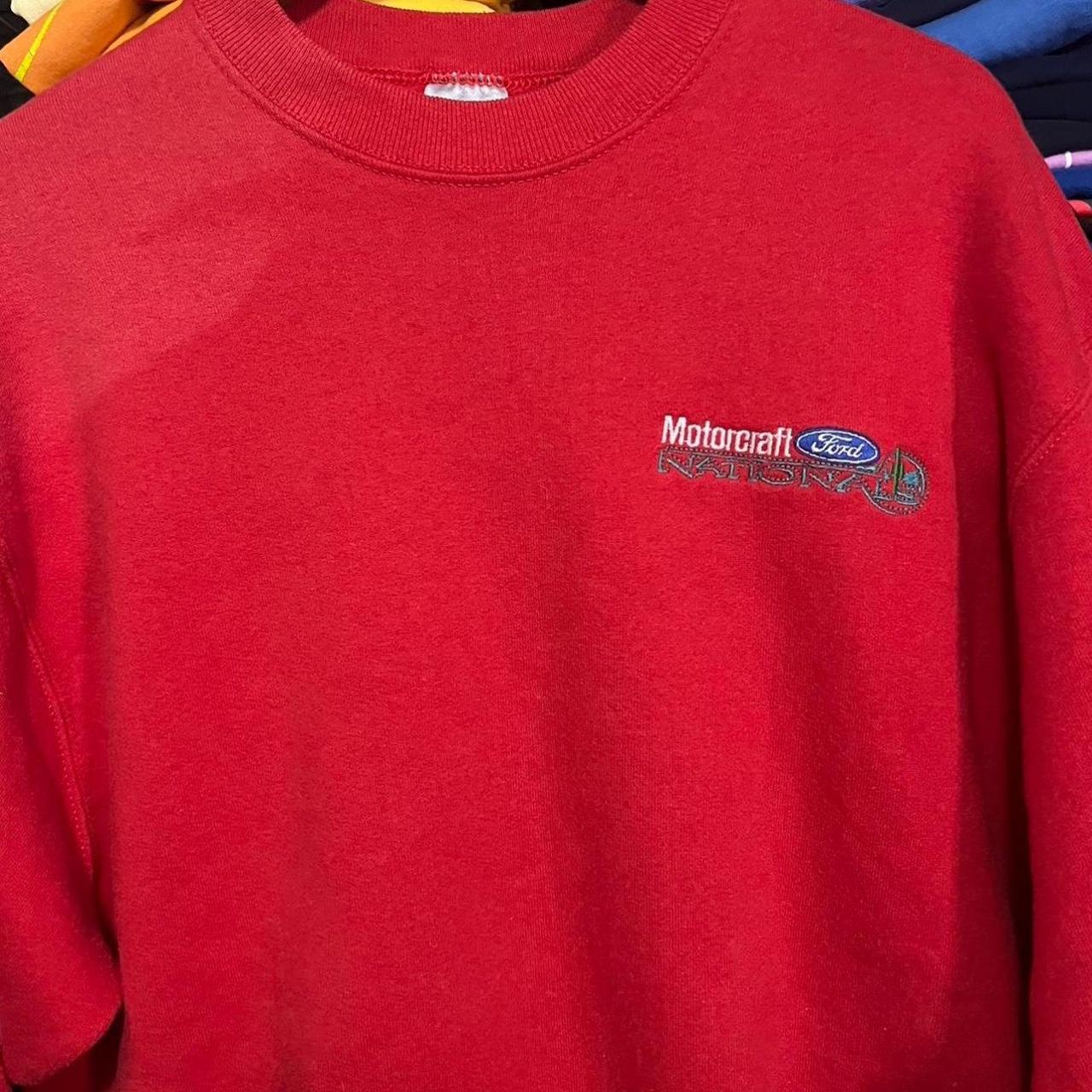 RARE Vintage 90’s Red Ford Motorcraft Racing... - Depop